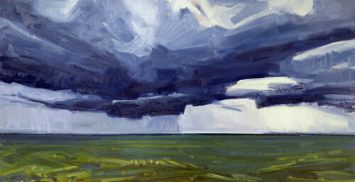 Autumn Skies over Lake St. Clair by Christine Ritchie